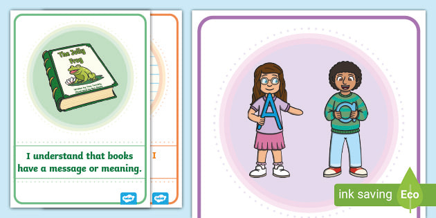 Reading Progression Poster - After One Year at School