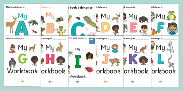 My Alphabet Workbook Pack (uppercase) (teacher made)