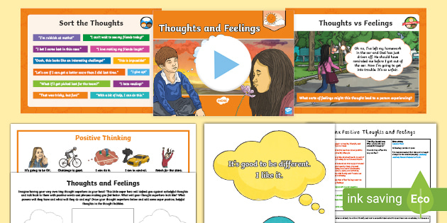 Thoughts and Feelings Lesson Pack PSHE and Citizenship LKS2
