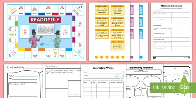 Readopoly - Guided Reading Board Game (Teacher-Made)