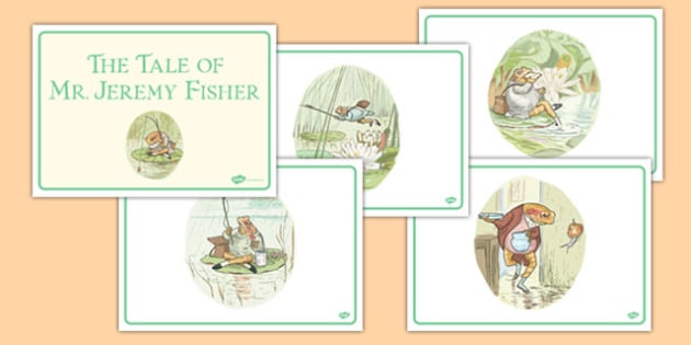 The Tale of Mr Jeremy Fisher Story Sequencing (teacher made)