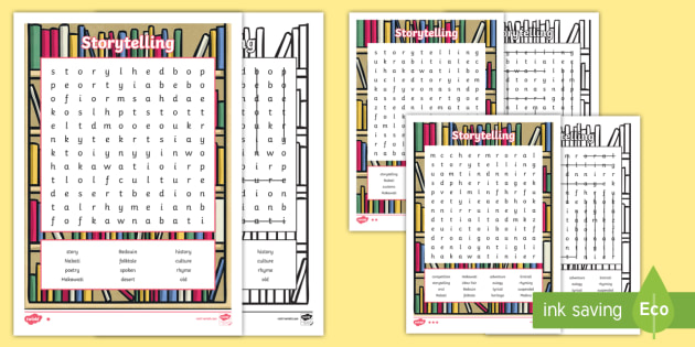 Storytelling in the UAE Differentiated Word Search