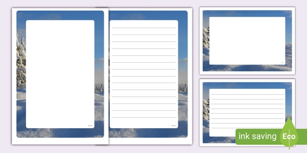 Winter Page Borders | twinkl.com.au
