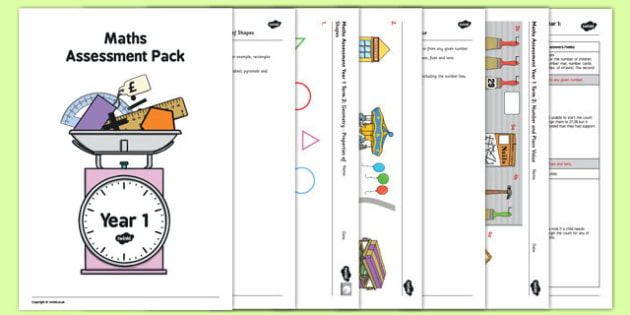 Year 1 Maths Assessment Pack Term 2