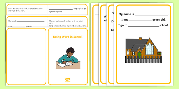 Doing Work in School Social Situation (teacher made)