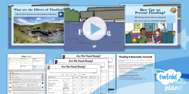 KS2 Geography: Water: Flooding Year 4 Lesson Pack 5