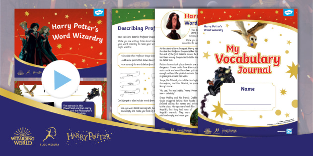 FREE! - Harry Potters Word Wizardry Resource Pack