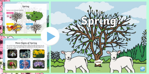 Whole School Assembly on Spring PowerPoint (teacher made)