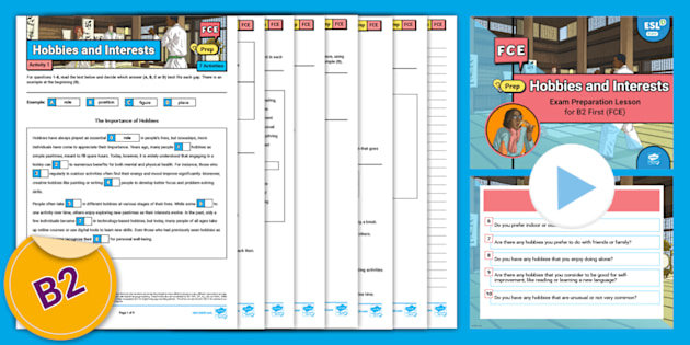 Hobbies Presentations | twinkl.com.au