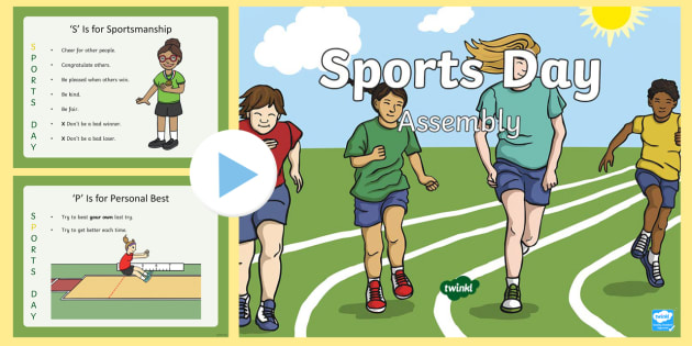 KS1 Sports Day Values Assembly PowerPoint
