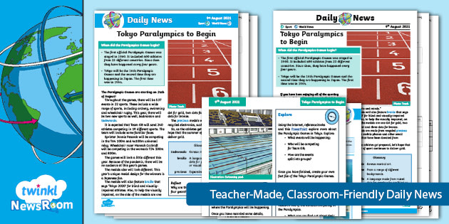 Tokyo Paralympics 2020 | Reading Comprehension | NewsRoom