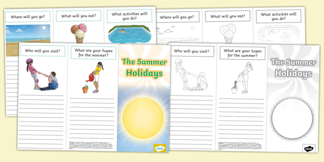 Summer Holidays Templates | twinkl.com.au