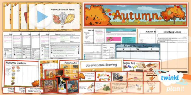 Art: LKS2 Autumn Unit Pack (teacher made)