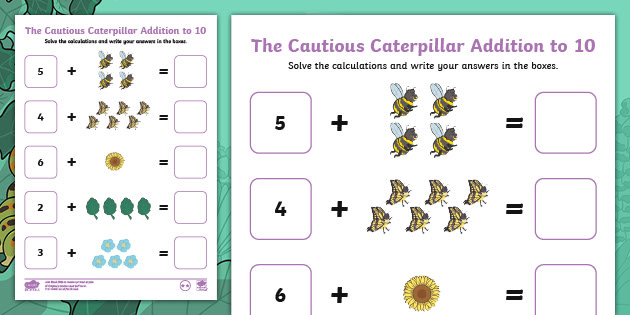 Printable Addition Worksheets with Pictures | Primary Maths
