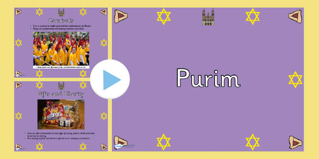 Purim Informative PowerPoint