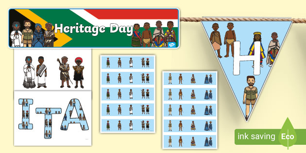 Heritage Day Classroom Display Pack | South Africa