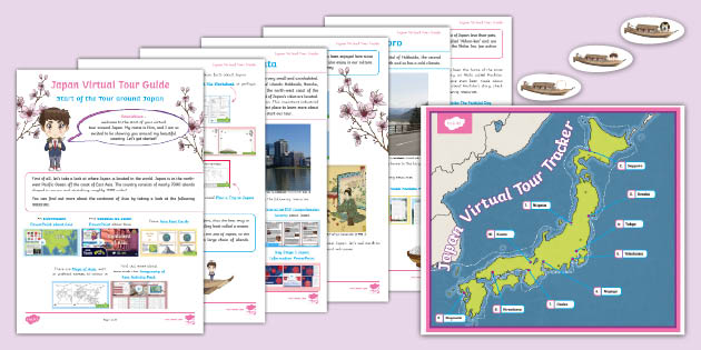 Virtual Japan Guidebook and Tracker