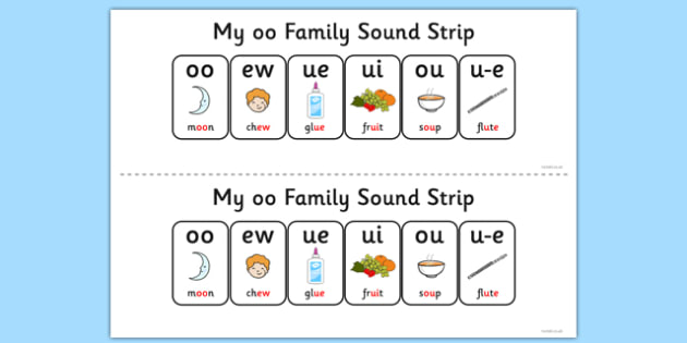 My OO Sound Family Strip (teacher made)