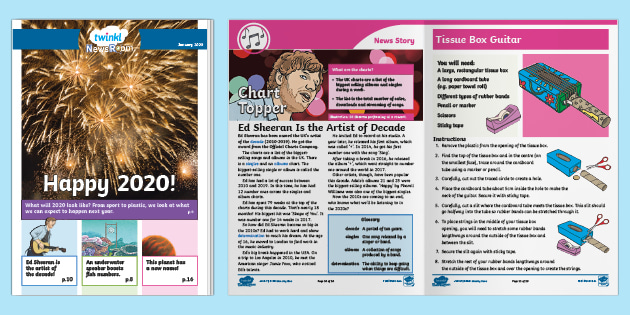 example of magazine article ks2