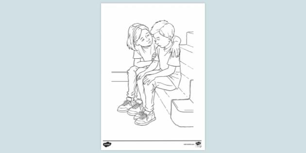FREE! - Compassion Colouring | Colouring Sheets