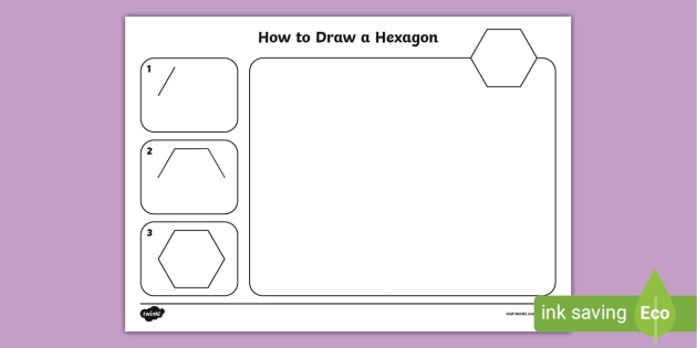 How to Draw a Hexagon
