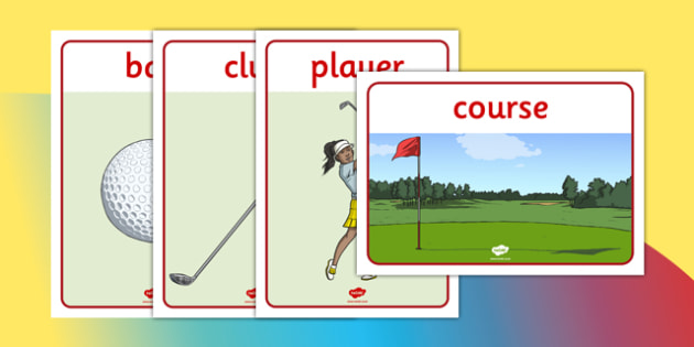 Golf Display Posters (teacher made)
