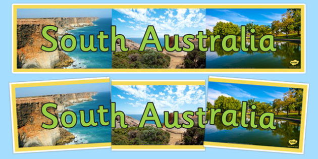 South Australia Display Banner (teacher made)