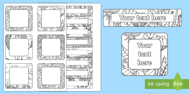 👉 Mindfulness Colouring Matching Peg and Tray Labels Pack