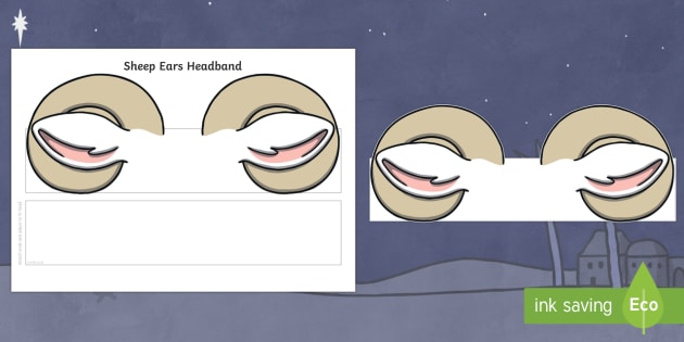 Best Templates Sheep Ears Headband