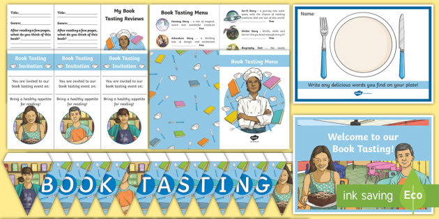 KS2 Book Tasting Resource Pack (teacher made)
