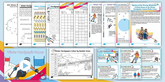 Top 10 Winter Paralympics Resource Pack (teacher made)