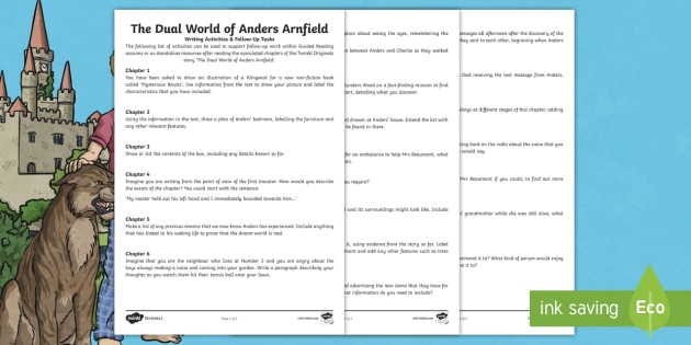 KS2 Fantasy Story Writing & Follow-Up Activities