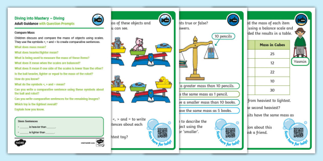 Comparing Mass Worksheets Weight And Mass Year 1 White Rose Maths