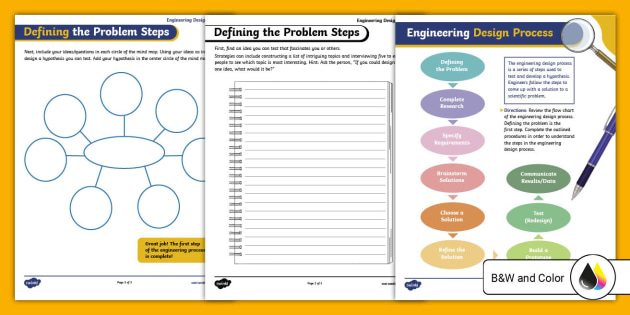 Engineering Design Process Worksheet Zspace Answers Engineering Design