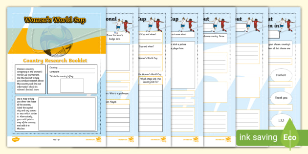 Women's World Cup Countries • Twinkl.co.uk