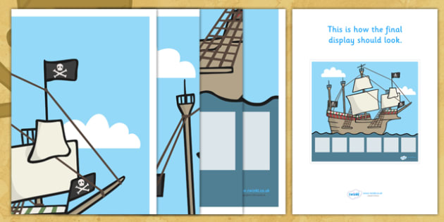 Pirate-Themed Visual Timetable Display (teacher made)