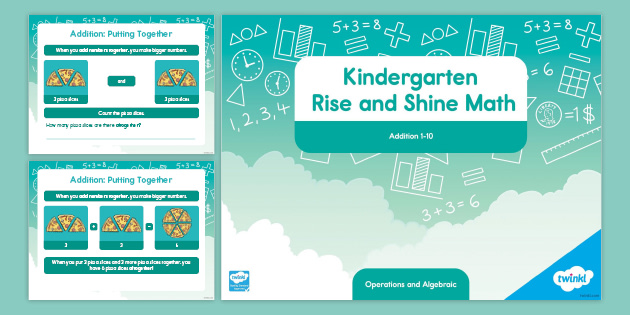 Kindergarten Addition PowerPoints | twinkl.com