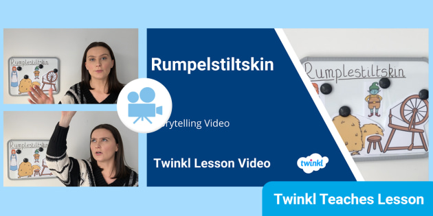 FREE! - Rumpelstiltskin Video Lesson | EYFS Storytelling Resource