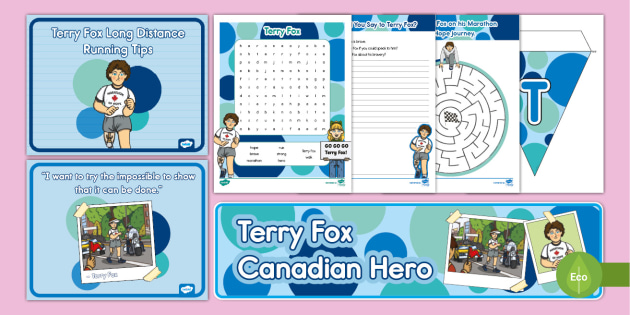 Terry Fox Primary Activity Pack - PreK-Grade 3