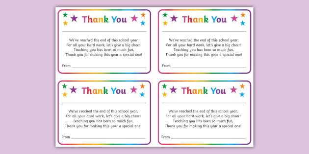 End of Year Cards | twinkl.com.au