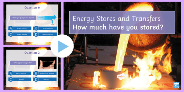 Energy Transfer Quiz PowerPoint