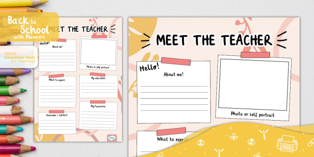 * NEW * Meet The Teacher Icebreaker | Back To School for SEND educators