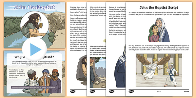 John the Baptist PowerPoint (teacher made)