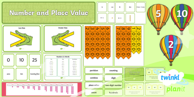 PlanIt Maths Y2 Number and Place Value Display Pack