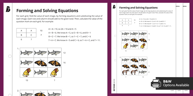 👉 Forming and Solving Equations | KS3 Maths | Beyond