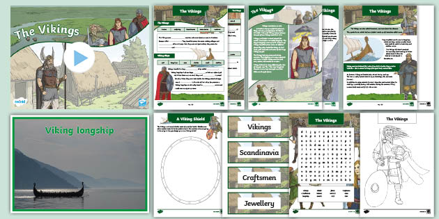 Viking Resource Pack (teacher made)
