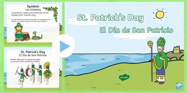 When Is St. Patrick's Day? PowerPoint English/Spanish