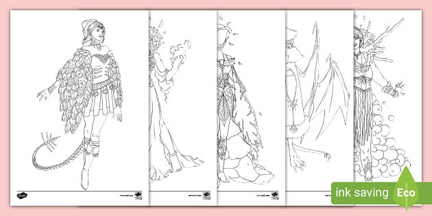 KS2 Princess Colouring Pages (teacher made)