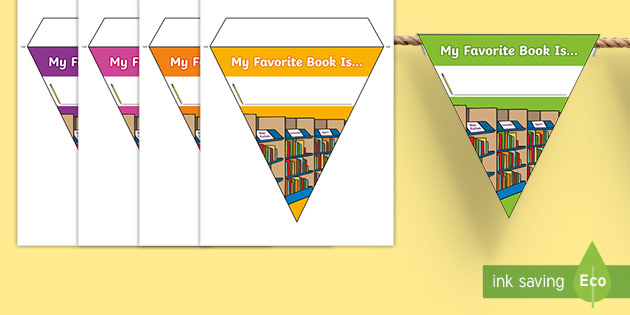 'My Favorite Book' Read Across America Day Bunting