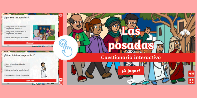 FREE! - Cuestionario interactivo: Las posadas (teacher made)